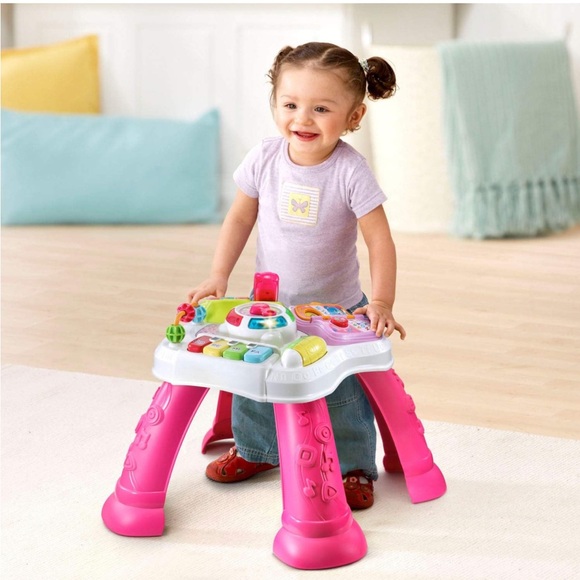 vtech | Toys | Vtech Sittostand Learn And Discover Table Pink | Poshmark